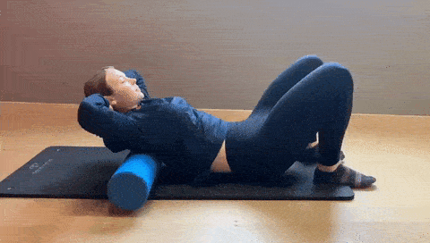 Back-Rolling-Foam-Roller-Exercises - Fitness HN - Fitness HN